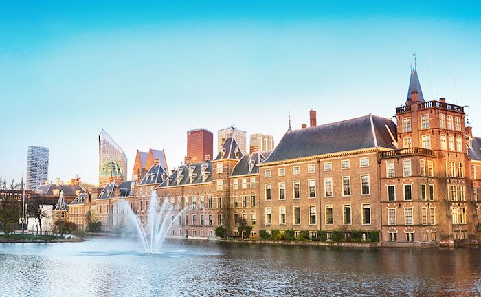 Vers les Pays-Bas en train