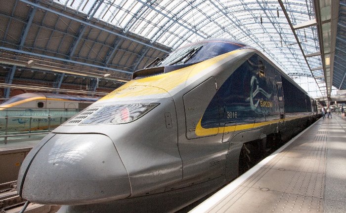 Head to London by train